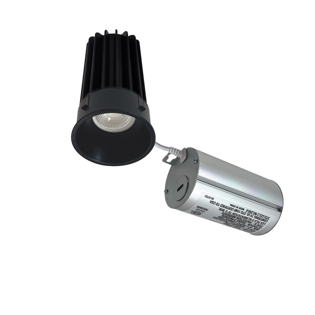 Nora Lighting NM2-2RTLDC8540BB Modern Recessed Light Matte Black – Light Lumen